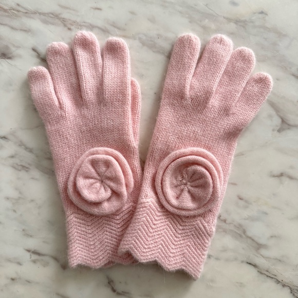 Coquette | Accessories | 42 Rosette Coquette Light Pink Angora Wool ...